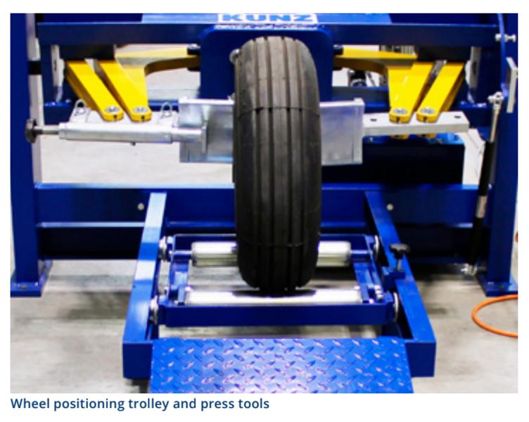 KUNZ 118.0000 Small Bead Breaker (SBB) for Smaller Aircraft Tires ...