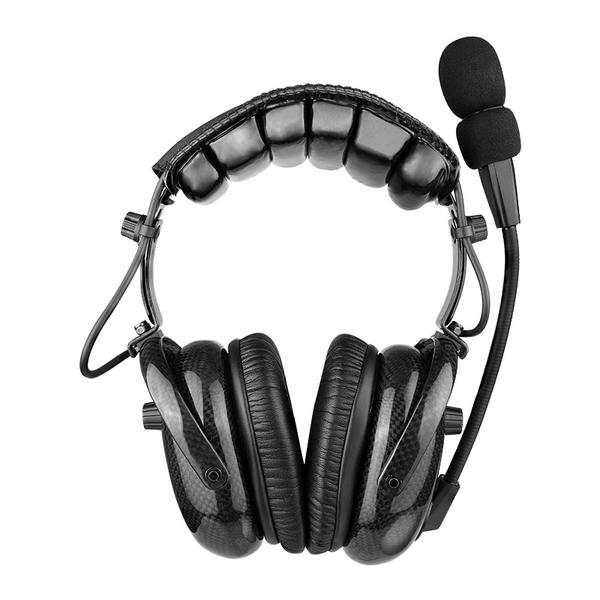 Dalcomm Tech J1 Carbon Fiber Pilot Headset, Passive with Fixed-Wing ...