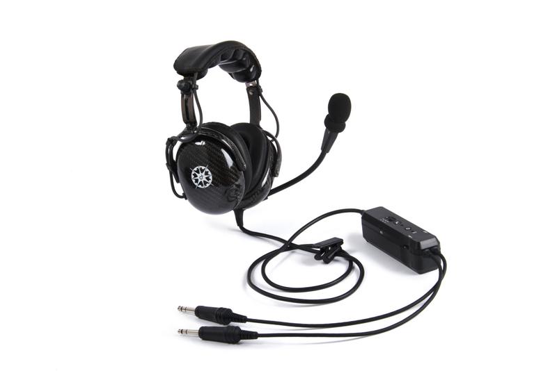 Dalcomm Tech J1 Carbon Fiber Pilot Headset, Passive with Fixed-Wing ...