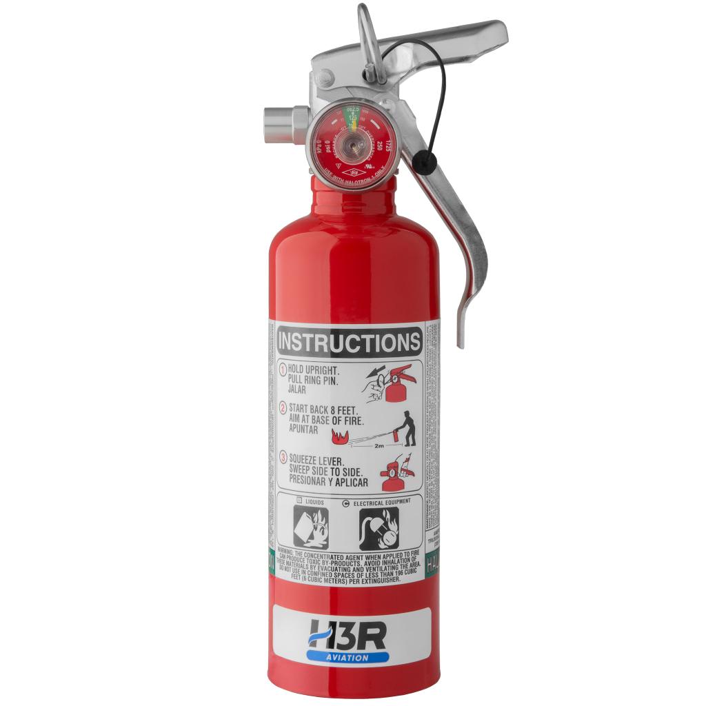 Shop H3R Aviation A384T – Halotron 1 Aircraft Fire Extinguisher with ...