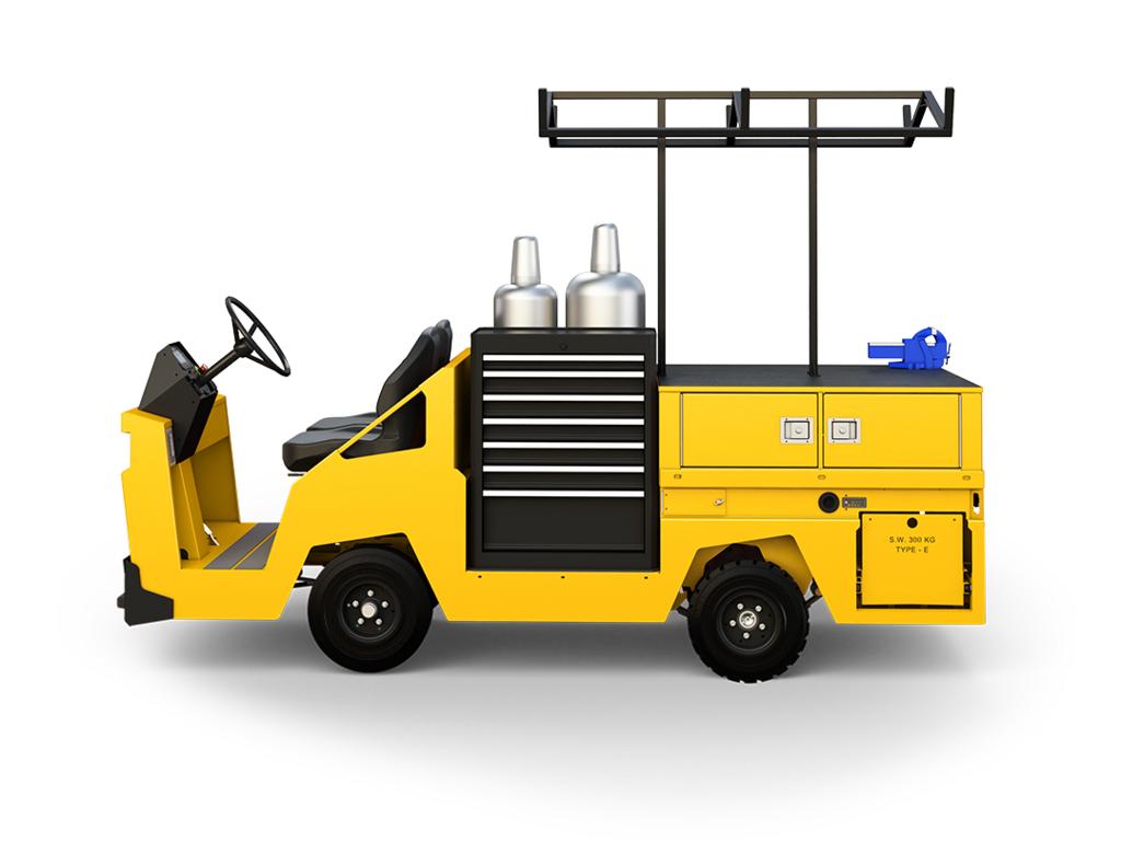 Motrec - MX-480-Maintenance-Truck Electric Custom Vehicle | Pilot John