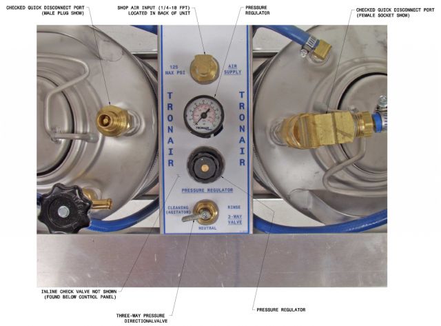 Shop Tronair 08-4060-6700 Portable Engine Compressor Washer, 3-Gallon ...
