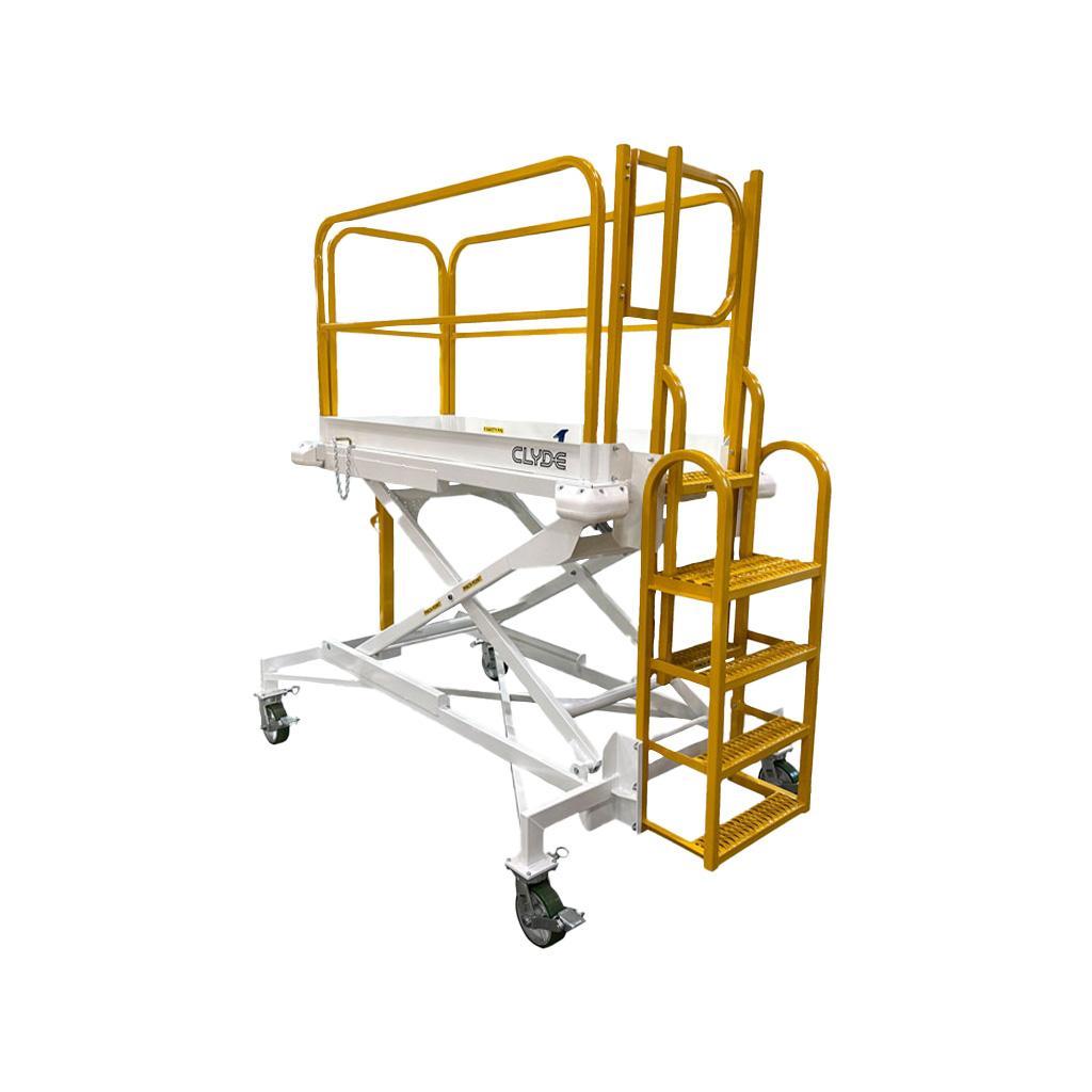 Clyde 15F4160 – B4 Aircraft Maintenance Stand, 7.2' to 11.5' | Pilot John