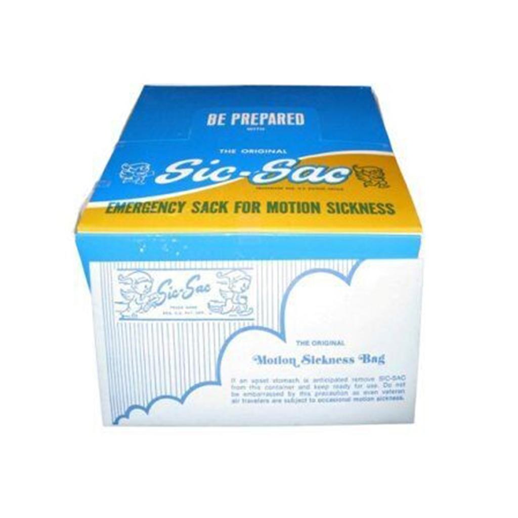 Shop Sic-Sac - Motion Sickness Bag (100/pack) | Pilot John
