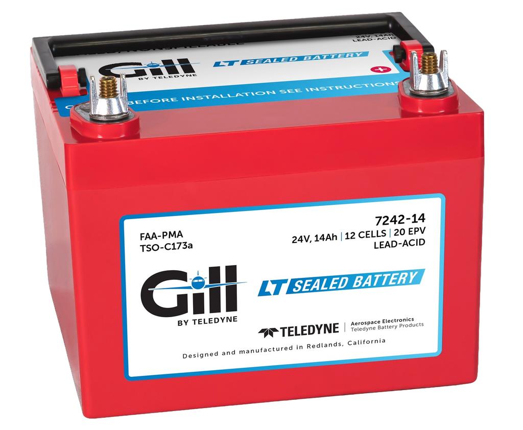 Shop Teledyne Gill 7242-14 - Sealed VRLA (Valve Regulated Lead-Acid ...