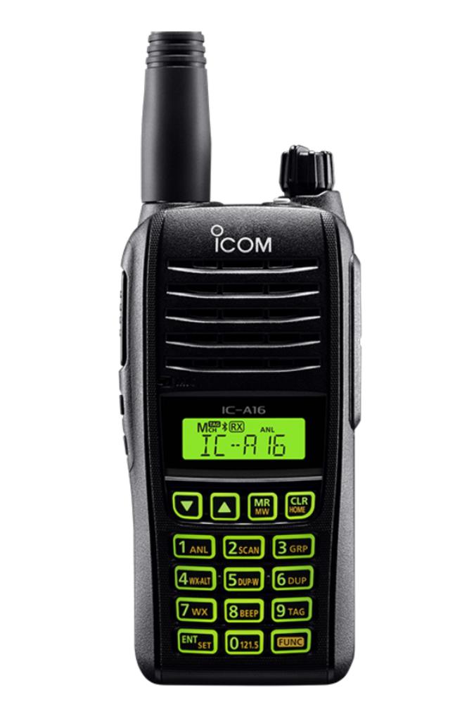 Shop Icom IC-A16 Handheld Transceiver – Compact and Powerful Aviation ...