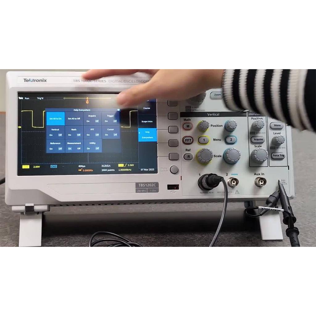 Shop Tektronix TBS1000C - 2 Channel Digital Storage Oscilloscope | Pilot John
