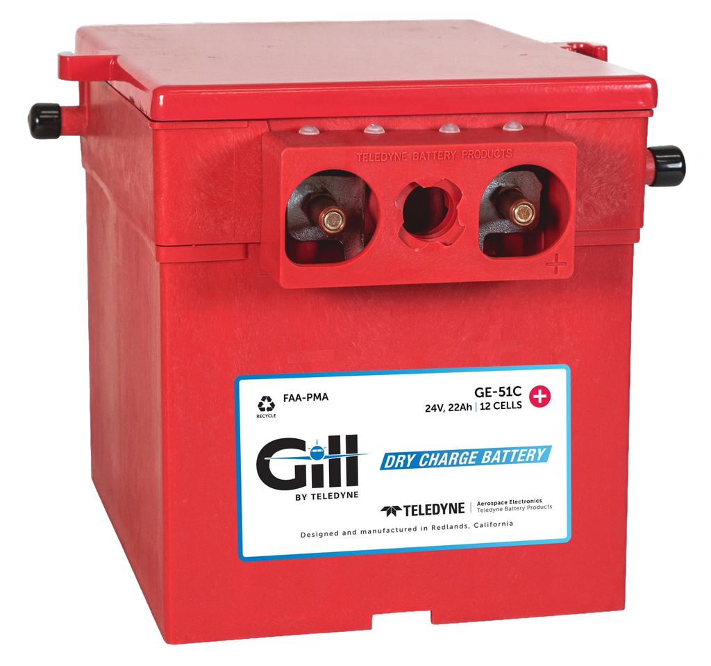 Shop Teledyne Gill 24v Dry Charged Battery for Turbo Prop and Jet ...