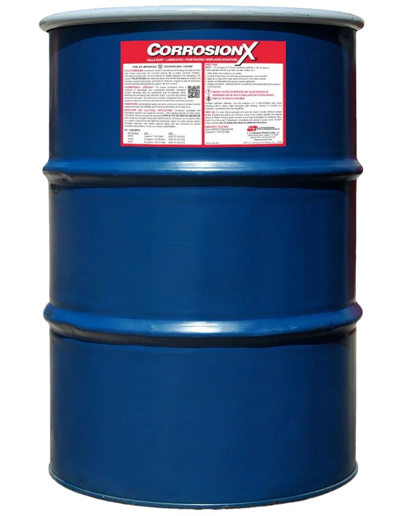 Shop Corrosion Technologies 94001 CorrosionX, 55 gallon Drum | Pilot John