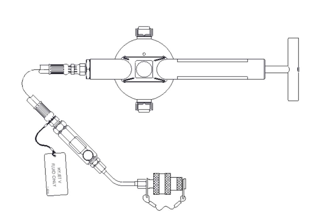Shop Malabar WF174410-3H Fluid Gun Dispenser – 1 Quart HYJET V Service ...
