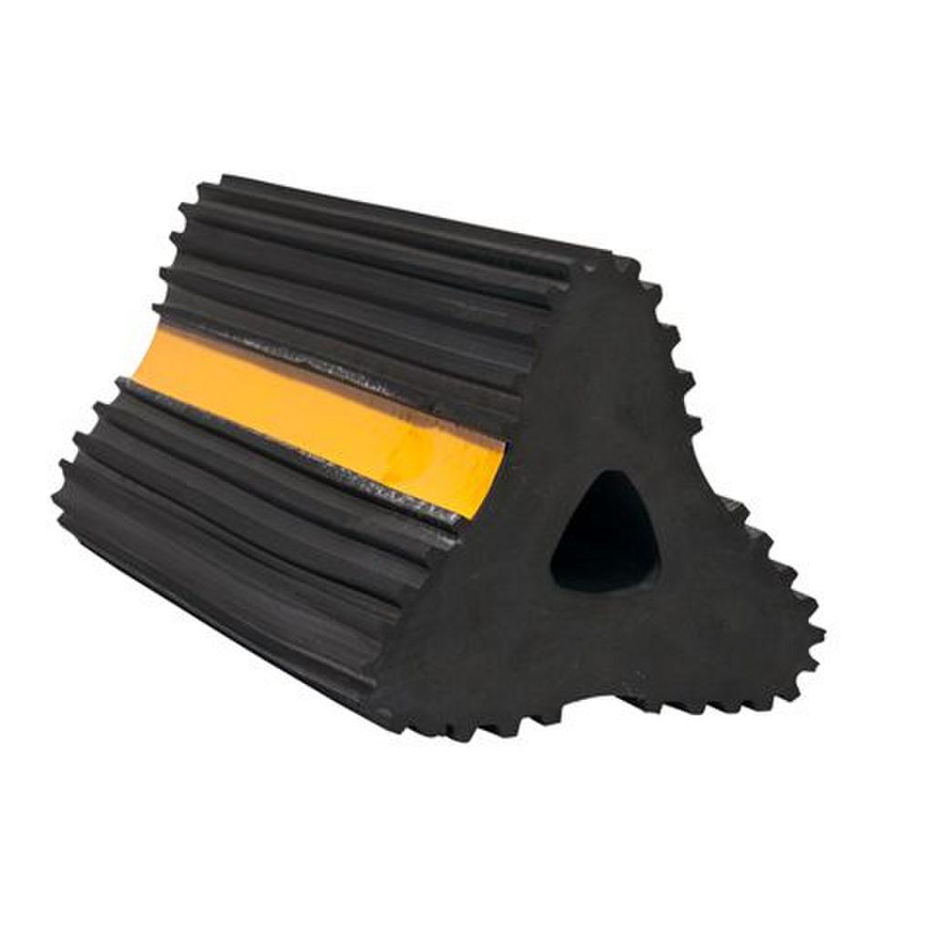 Shop Diamond Rubber Products Wheel Chock, Measures 6" High x 6" Wide x ...