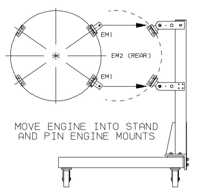 Buy Tronair 08-2018-0000 PW305 Engine Stand | Pilot John