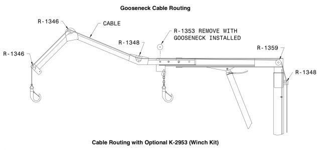 Tronair K-2012 – Gooseneck Boom Kit for Hydraulic Utility Crane | Pilot ...