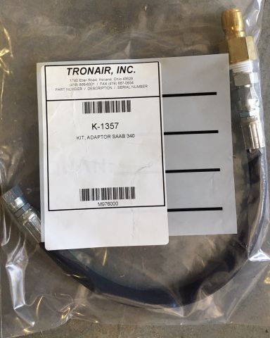 Tronair K-1357 – Engine Compressor Washer Adapter Kit for Saab 340 ...