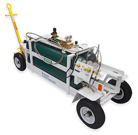 Towable 4 Bottle Aircraft Oxygen Cart Complete | Pilot John