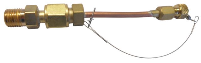 Bendable Aircraft Oxygen Charge Combo Adapter | Pilot John