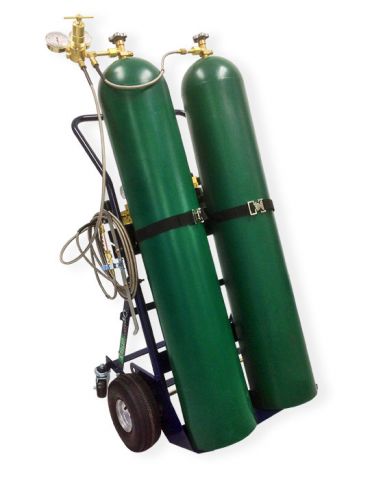 2 Bottle Aircraft Oxygen Hangar Handcart | Pilot John