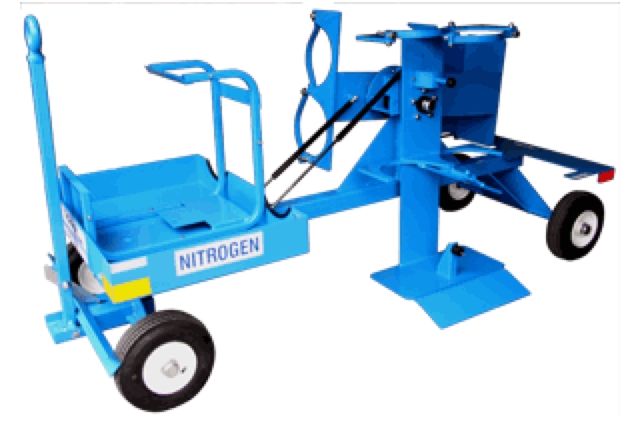 Tronair 18-4318-0000 – 4-Bottle Tilting Nitrogen Cart with Manifold ...