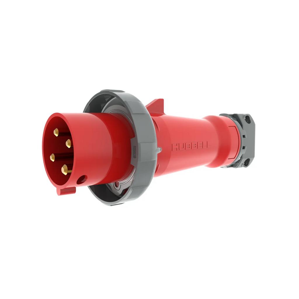 Hubbell 460P7W AC Plug for 3 Phase Ground Power Unit | Pilot John