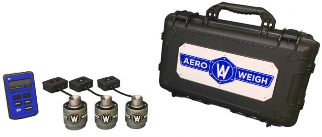 Aero Weigh AW-3-150 – Wireless Aircraft Weight Scales, 150,000-lb ...