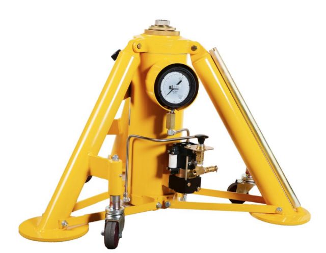 Malabar 7212B – 12-Ton Aircraft Hydraulic Tripod Jack, 30" to 78 ...