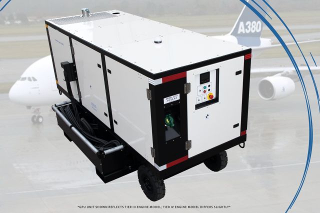JBT AeroTech D-180-CGSE-01 – 180 kVA Diesel Aircraft Ground Power Unit ...
