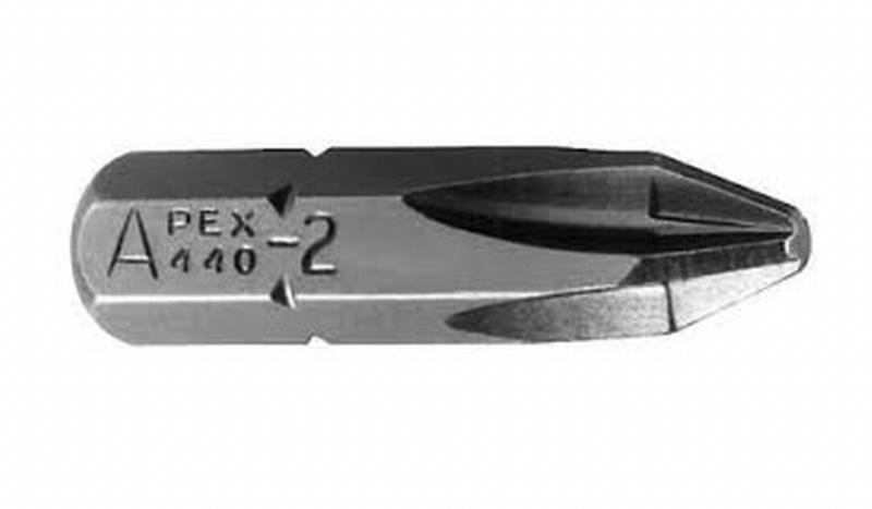 Buy Apex 440-1-ACR1X Bit - 1/4 HEX INS #1 PH ACR 1" 25MM OAL | Pilot John