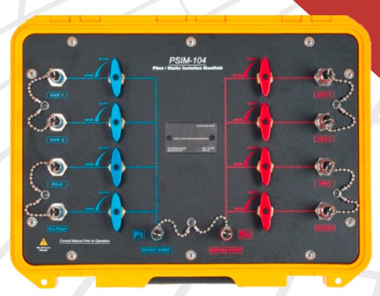 Buy PSIM-104 - Aircraft Pitot Static Isolation Manifold - 2 Channel ...