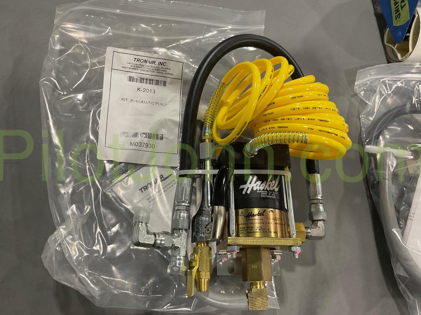 Tronair K-2013 Pneumatic Air Pump Kit for Hydraulic Utility Crane ...