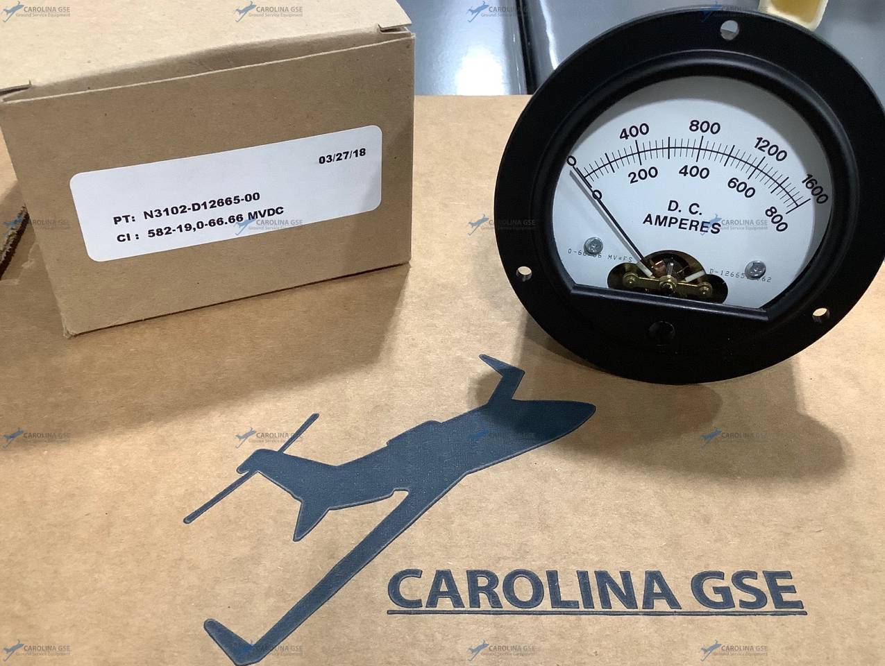 Buy Foxcart 401-0005-016 DC Amp Meter | Pilot John