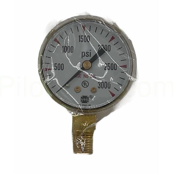 Shop IDI 10348 - 0 to 3000 PSI Oxygen Booster Gauge | Pilot John