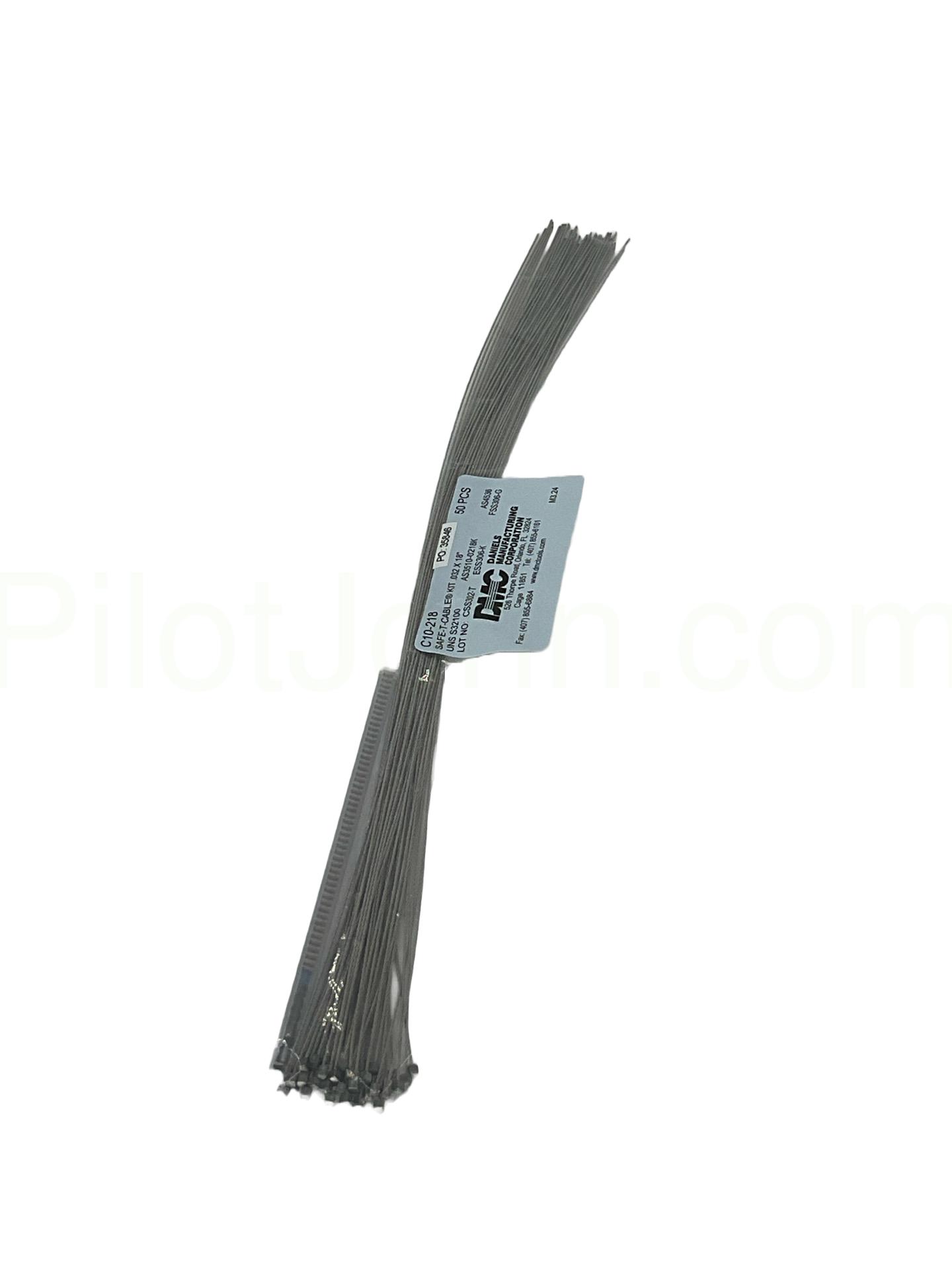 Shop DMC C10-218 - .032" x 18" Safe-T-Cable Kit | Pilot John