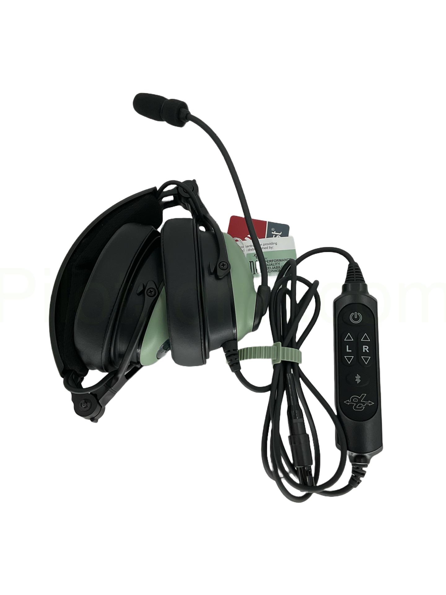 Shop David Clark DC ONE-XP Pilot Headset (43102G-02) – 6-Pin Panel ...