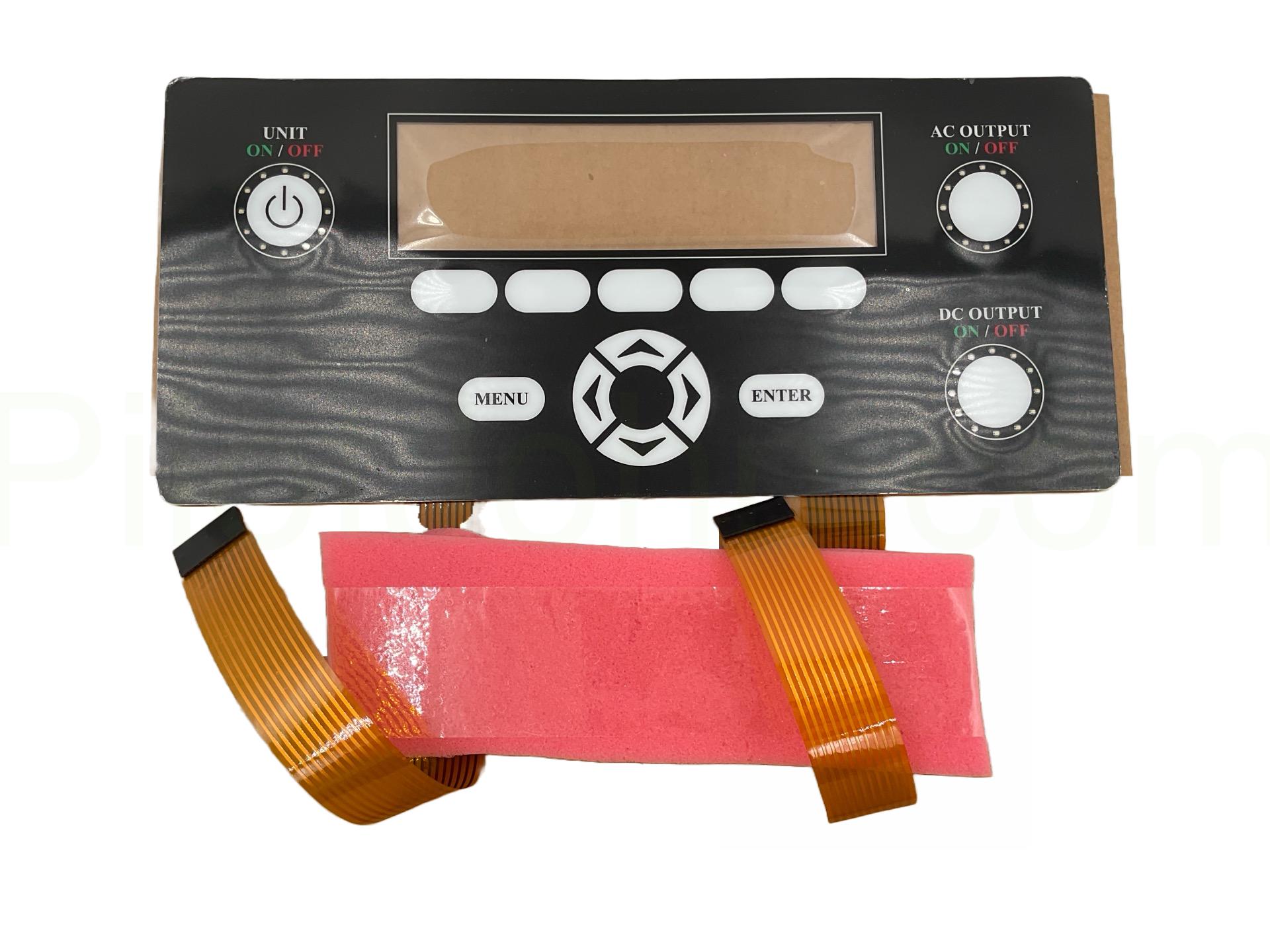 Shop Unitron 198-19179-1 - Dual Output Front Panel Membrane | Pilot John