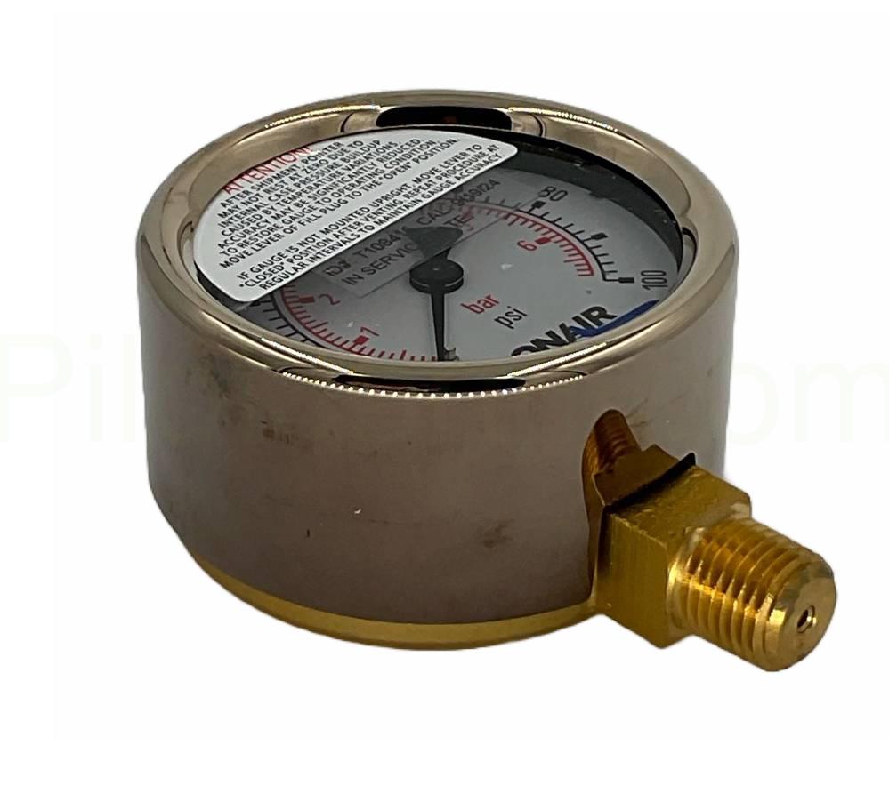 Shop Tronair HC-1727 - Replacement 100 PSI Gauge | Pilot John