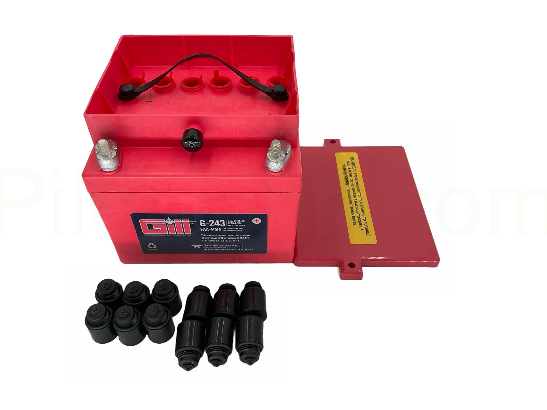 Shop Teledyne Gill G-243 - Dry Charged Lead-Acid Aircraft Battery ...