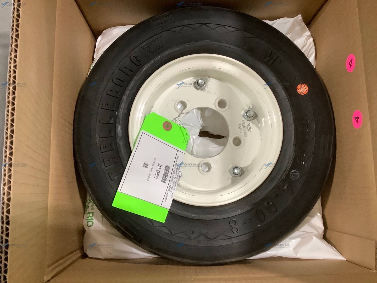 Buy Eagle / JetPorter Tug JP-060 Solid Rubber Rear Tire | Pilot John