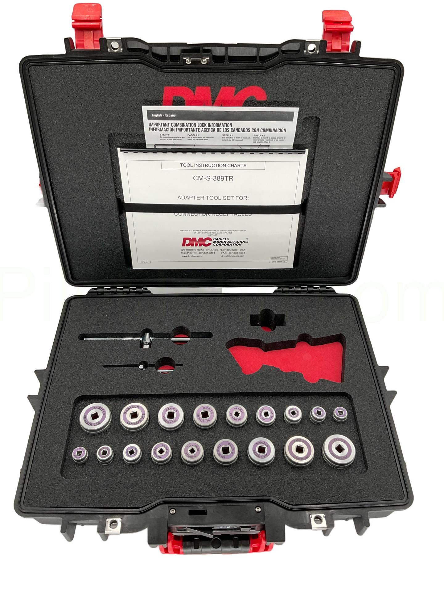 Buy DMC CM-S-389TR - MIL-DTL-38999 Series 3 Adapter Tool Set - Aluminum | Pilot John