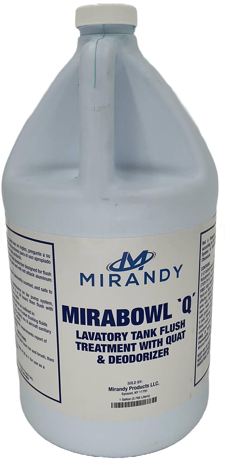 Shop Mirandy Mirabowl Q Aircraft Blue Lav Fluid – 1 Gallon – MQ-GL ...