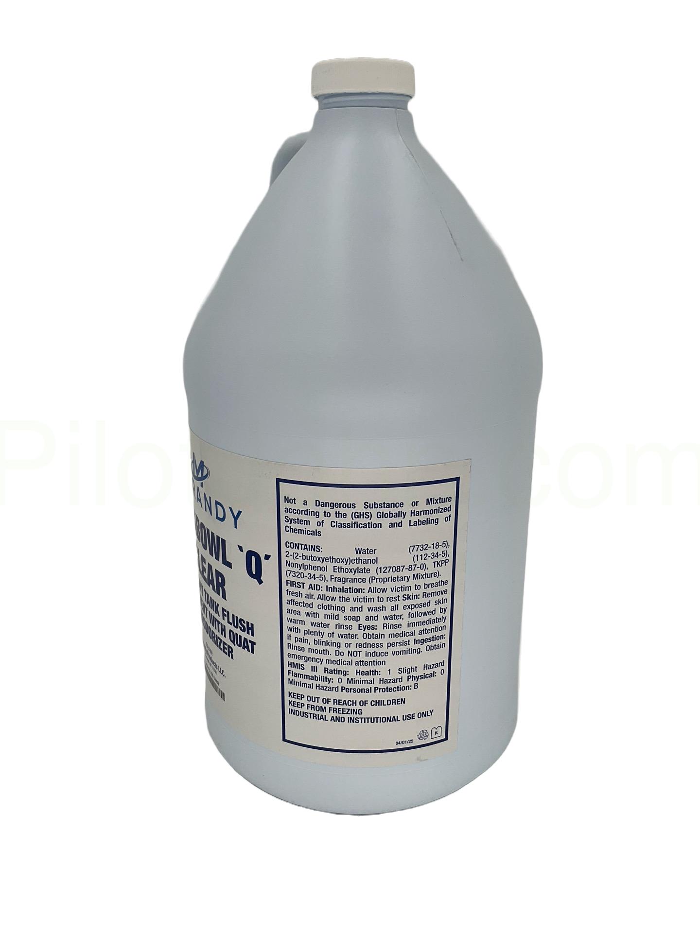 Shop Mirandy Mirabowl Q Clear Lavatory Fluid – 1 Gallon – MQCL-GL ...