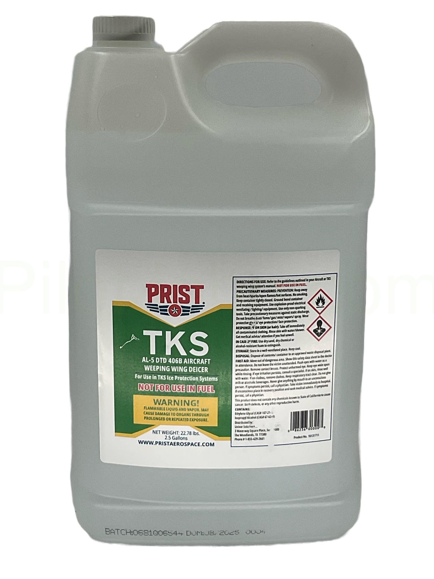 Shop Prist 16131711 - Univar® Prist® TKS 2.5 Gallon - Case of 2 CSA86 ...