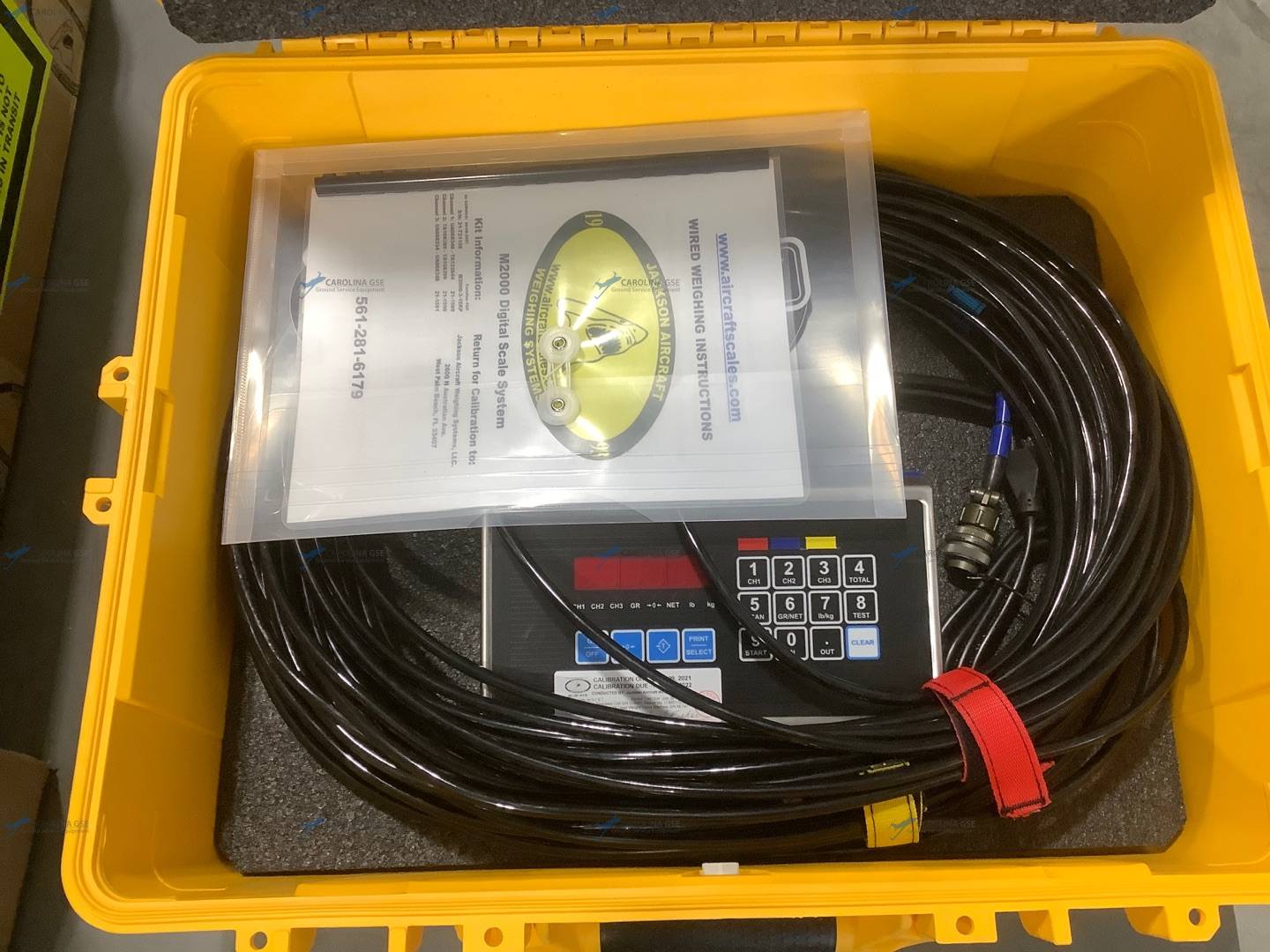 Buy M2000-3-15KP Platform Aircraft Weight Scale - 45,000 lbs | Pilot John