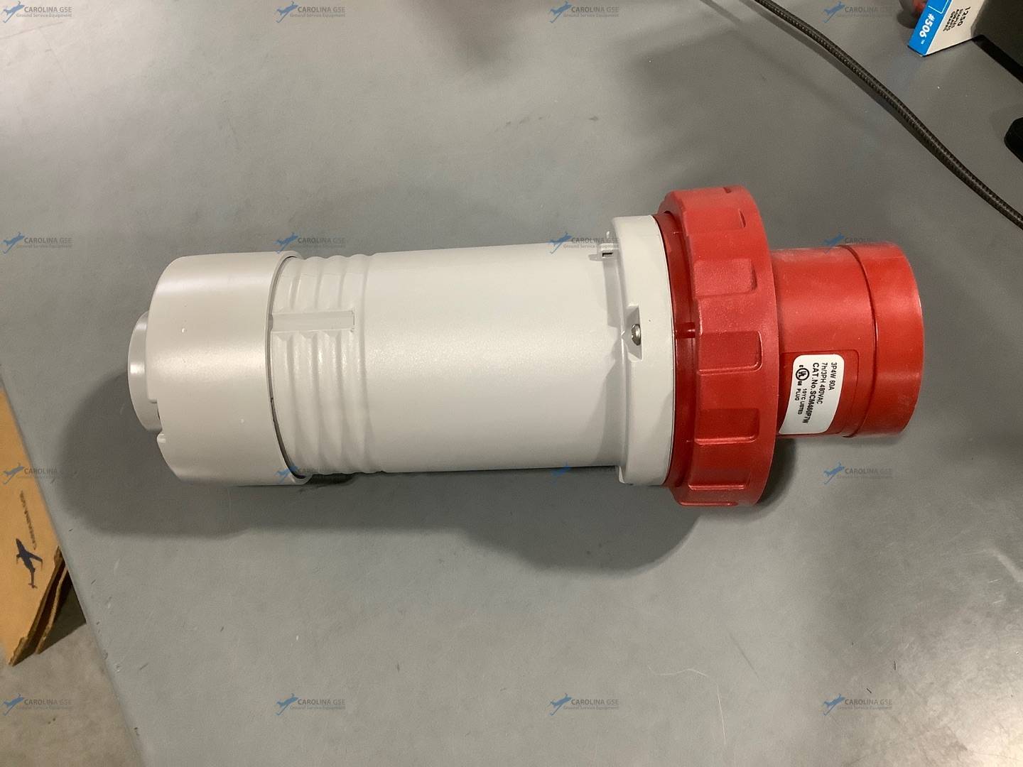 Buy Hubbell 460P7W AC Plug for 3 Phase Ground Power Unit | Pilot John