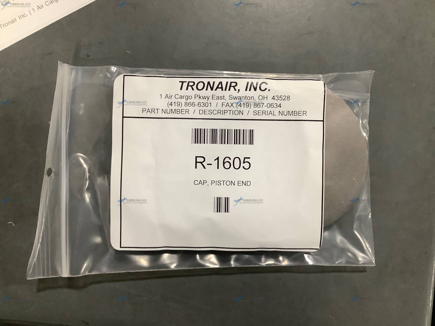 Buy Tronair R-1605 - Piston End Cap | Pilot John
