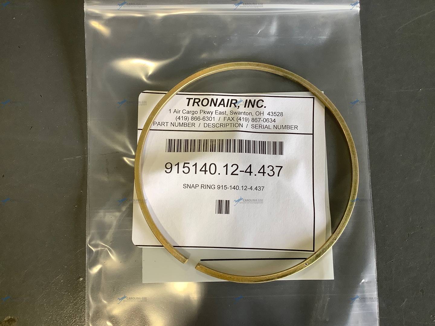 Buy Tronair 915140.12-4.437 - Snap Ring | Pilot John