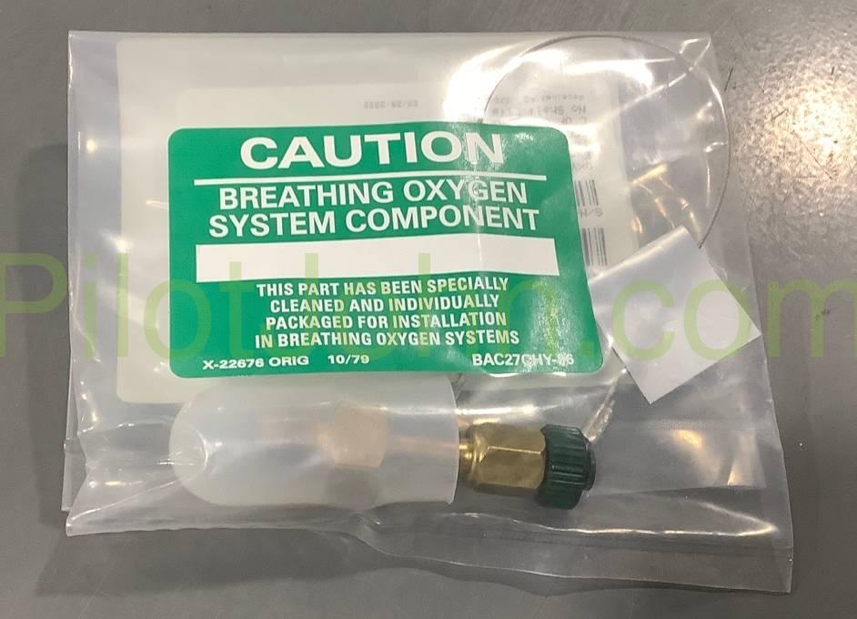Shop Bombardier 173784 Aircraft Oxygen Fill Adapter | Pilot John