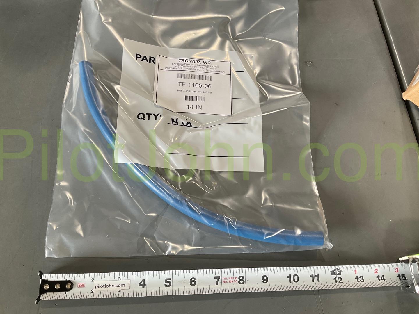 Buy Tronair TF-1105-06*14 - #6 Push-Lok Hose | Pilot John