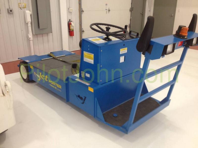 JetPorter JP30 Used Electric Aircraft Tug | Pilot John