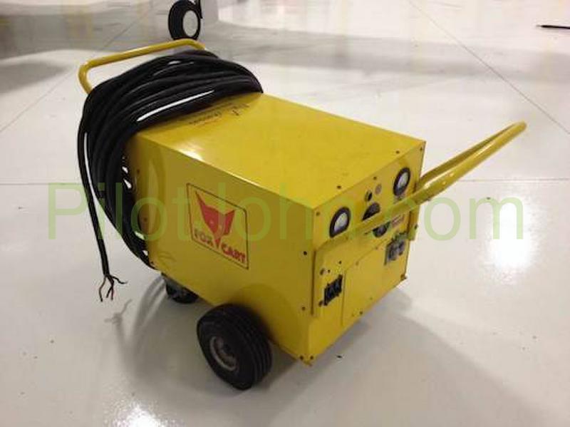 Used Foxcart 1200 Single Phase Aircraft GPU | Pilot John