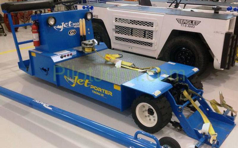 JetPorter JP30 Used Electric Aircraft Tug | Pilot John
